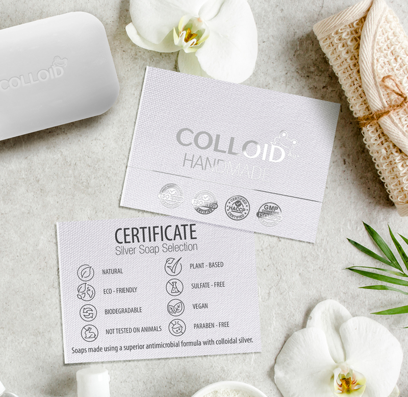 Silver Scrub Soap – Peeling soap - Colloid